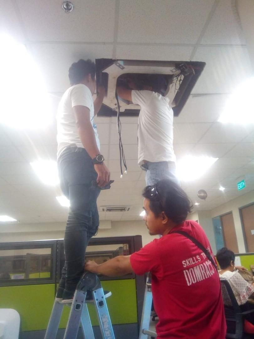 Samsung 3TR Ceiling cassette Brand new Sale!!, TV & Home Appliances ...