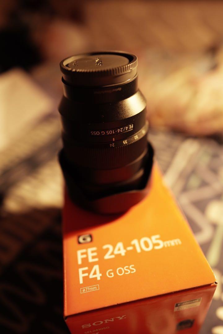 Sony sel24105G F4 G OSS 24-105mm e-mount, 攝影器材, 鏡頭及裝備 - Carousell