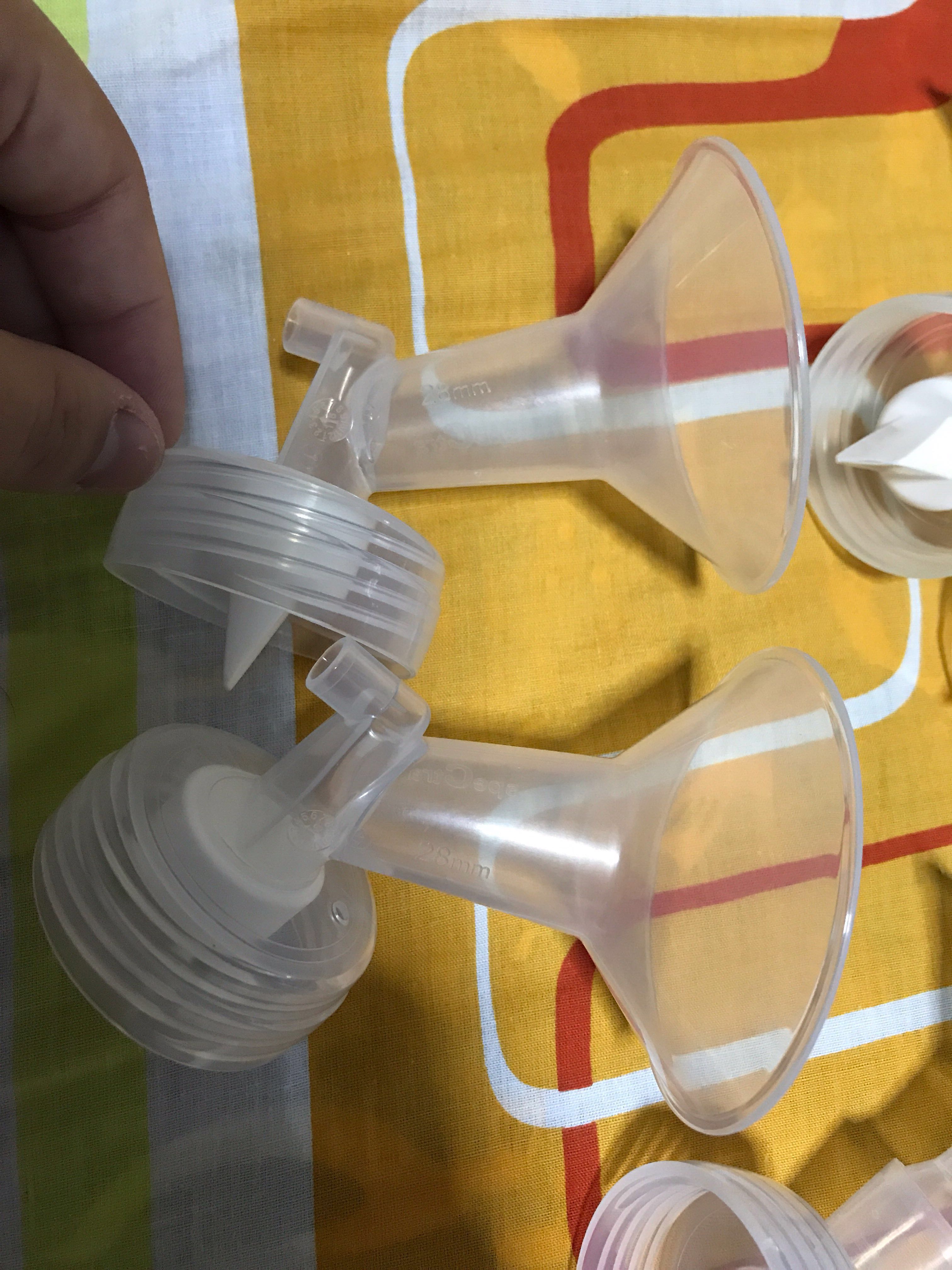 Spectra 28mm flanges, Babies & Kids, Nursing & Feeding, Breastfeeding ...