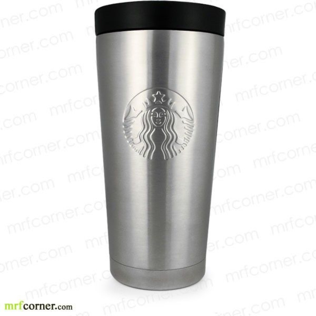 Starbucks Silver Logo Stainless Steel Tumbler, Furniture & Home Living ...
