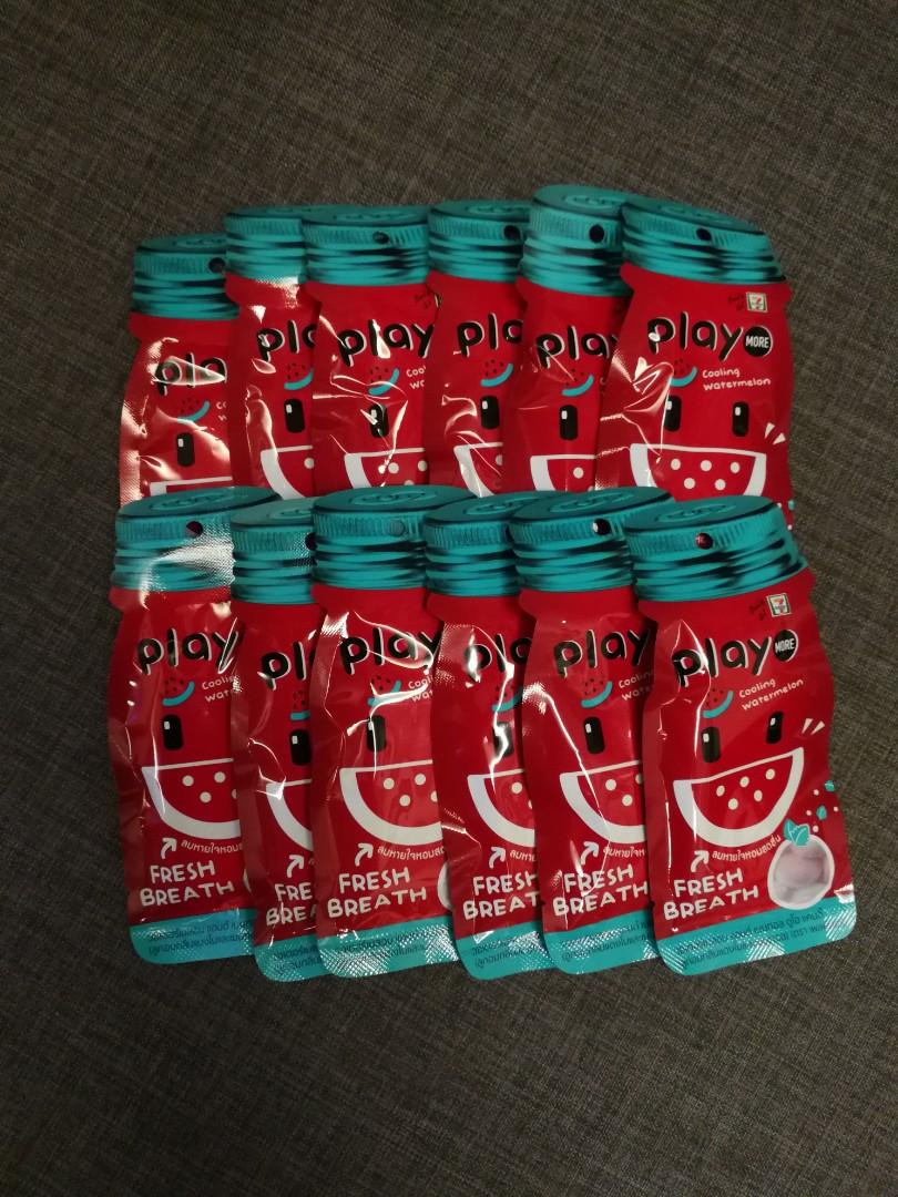 Thailand Playmore Cooling Watermelon Candy, Food & Drinks, Fresh ...