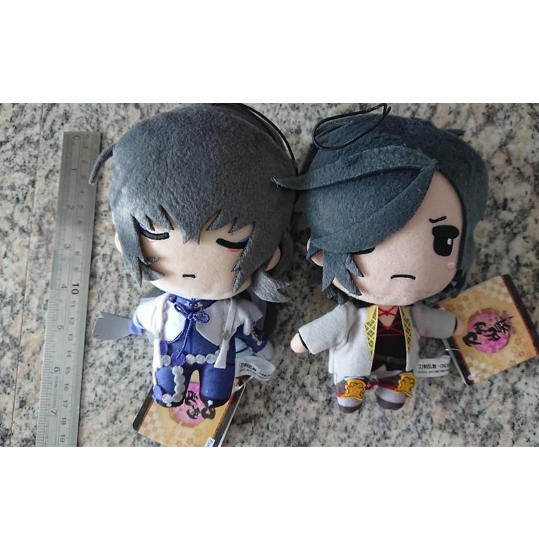 Touken Ranbu FuRyu UFO prize plush- Juzumaru/ Odenta/ Imanotsurugi ...