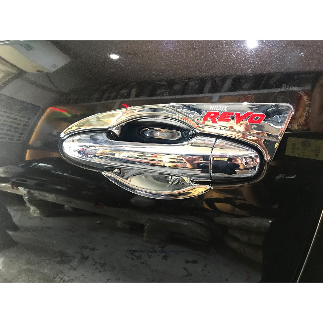 TOYOTA HILUX REVO INNER DOOR HANDLE BOWL 4 DOORS (CHROME), Auto ...
