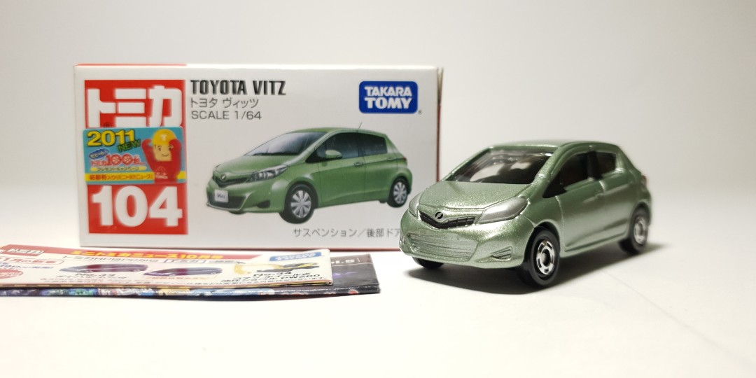 Toyota Vitz (Tomica), Hobbies & Toys, Toys & Games on Carousell