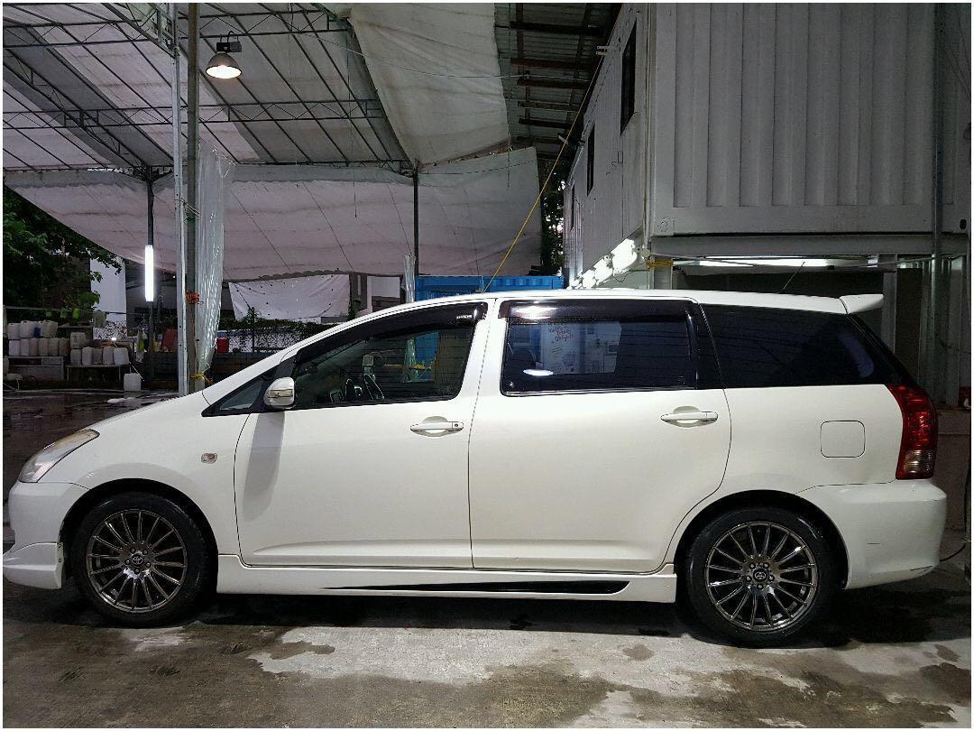 Toyota Wish with Body Kit and Sport Rims, Cars, Car Rental on Carousell