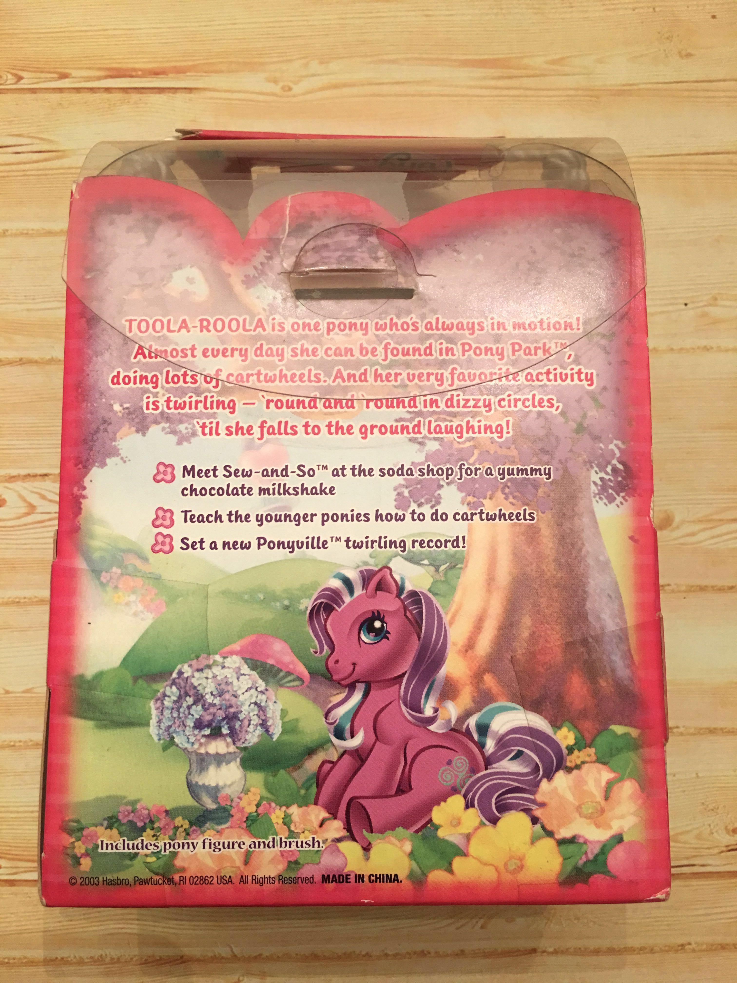 Vintage My Little Pony Toola-Roola Hasbro, Hobbies & Toys, Toys & Games ...