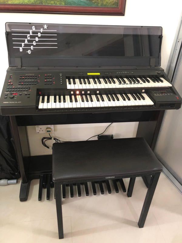 Yamaha organ, Hobbies & Toys, Music & Media, Musical Instruments on ...