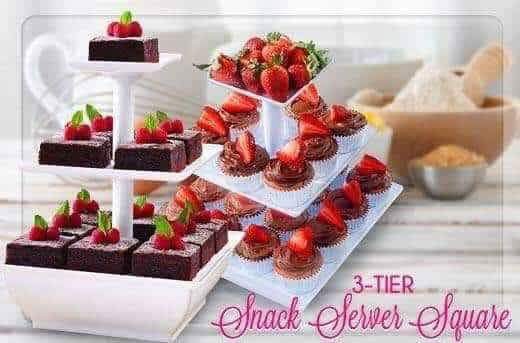 3 layer food server, Furniture & Home Living, Kitchenware & Tableware ...