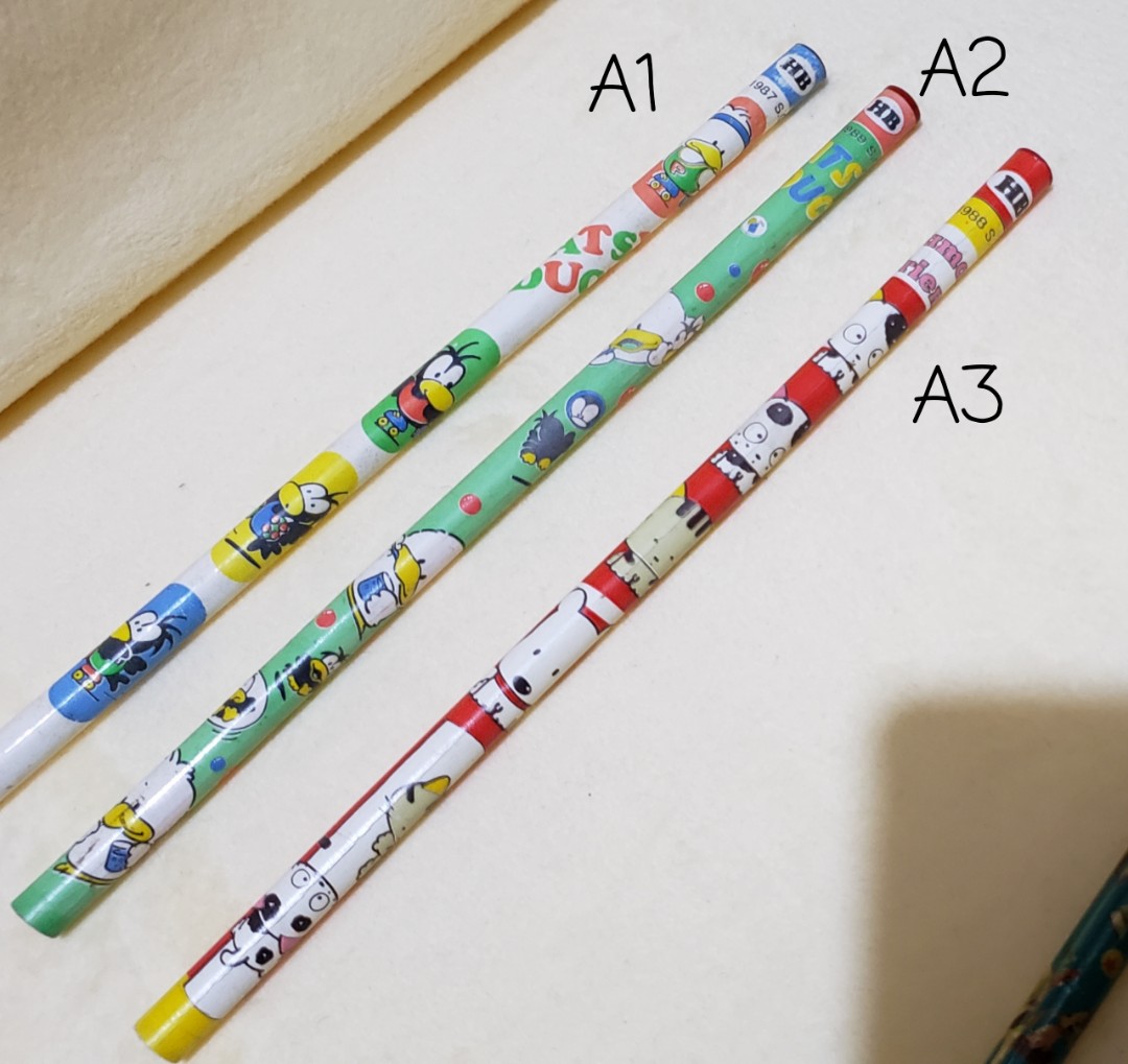 中古 絕版 Patsy Duck Tama & Friends 鉛筆, 興趣及遊戲, 手作＆自家設計, 文具 - Carousell