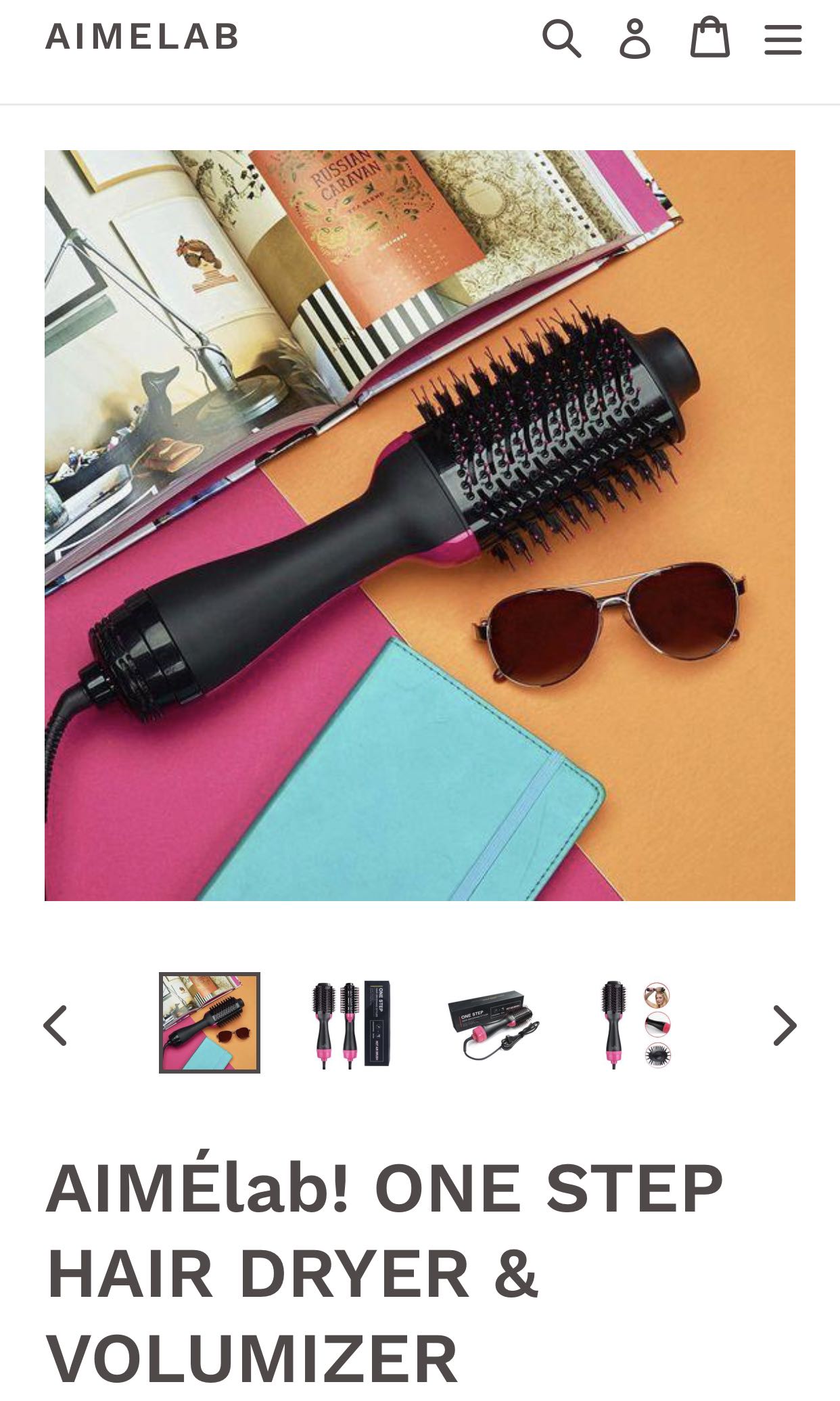 AIME Lab Hair Dryer and Volmuizer, Beauty & Personal Care, Hair on Carousell