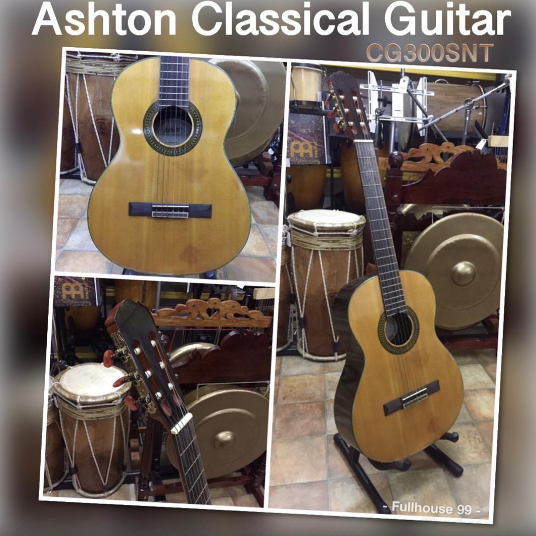 Ashton Classical Guitar - CG300SNT, Hobbies & Toys, Music & Media ...