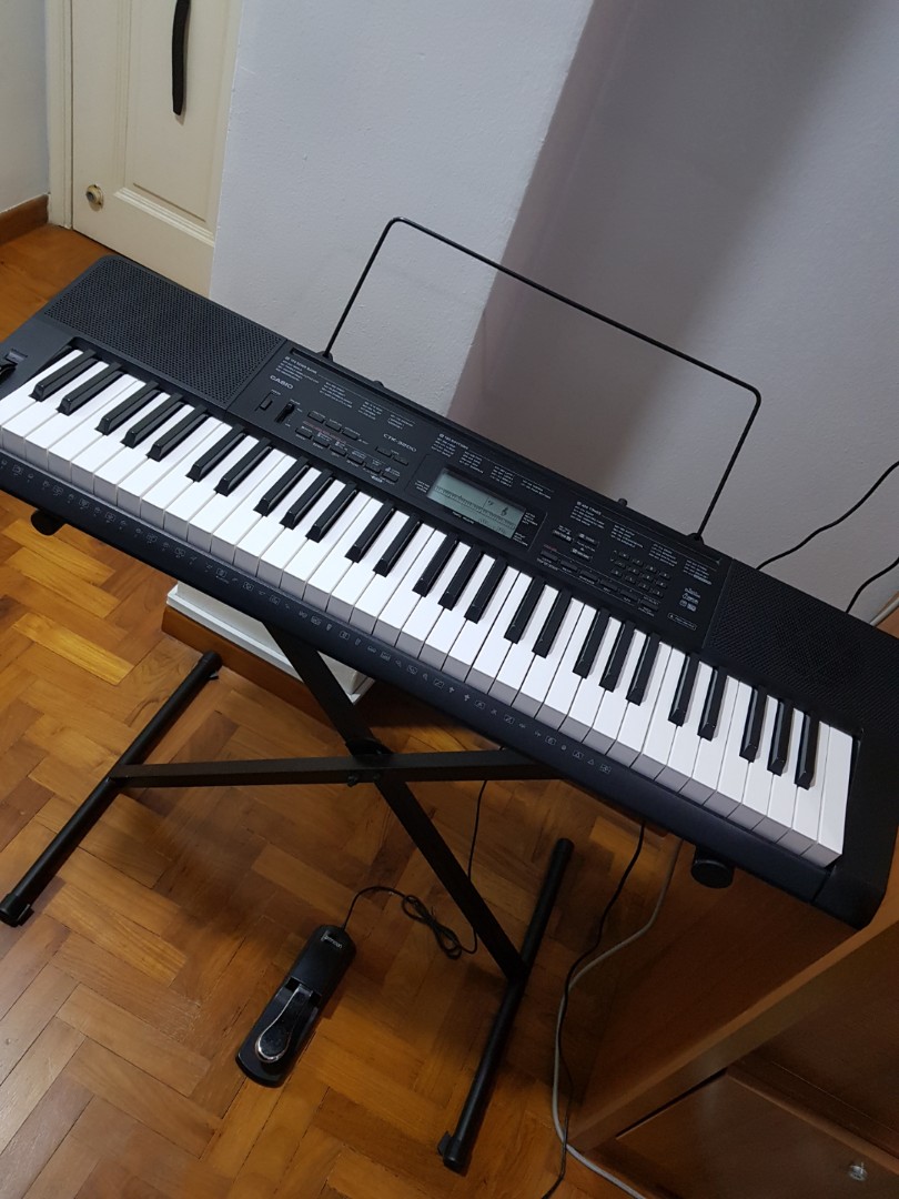 Casio CTK-3200 Keyboard, Hobbies & Toys, Music & Media, Musical ...
