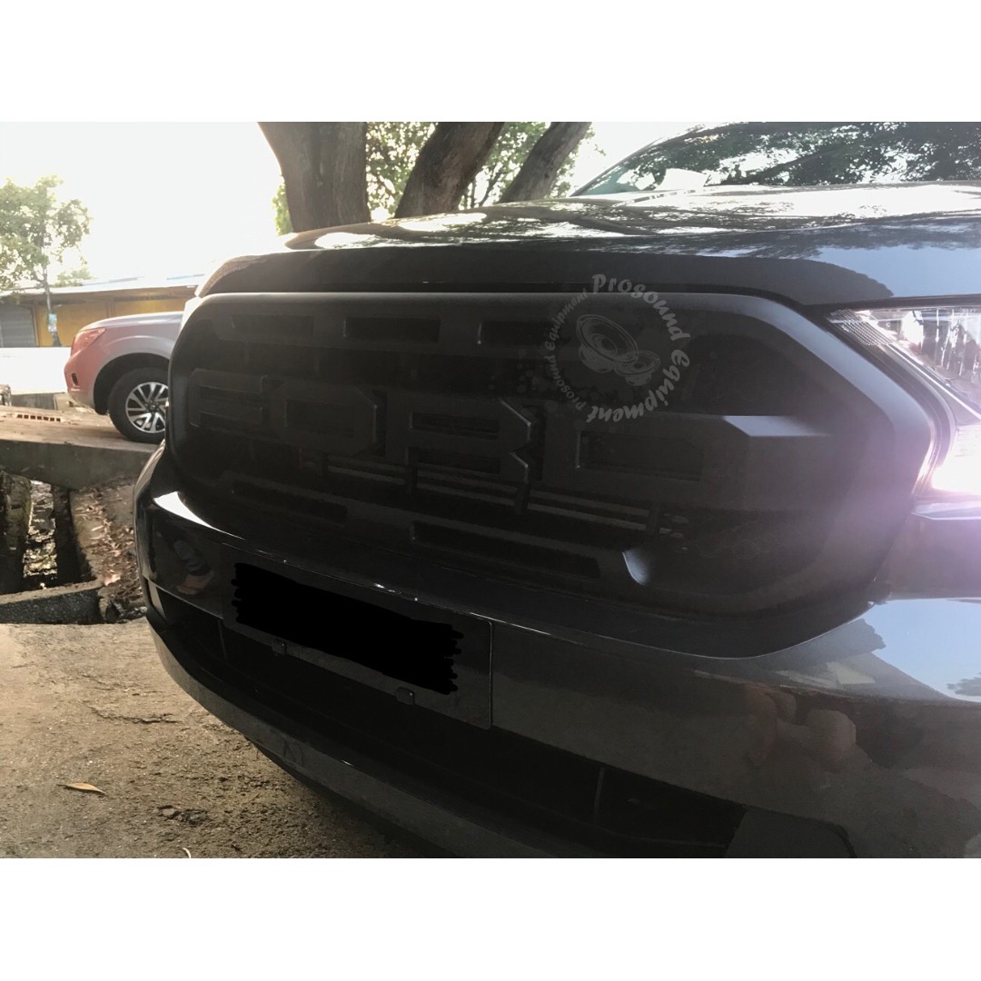 FORD RANGER 2018 T8 FRONT GRILLE V2 WITH BLACK WORDING, Auto ...