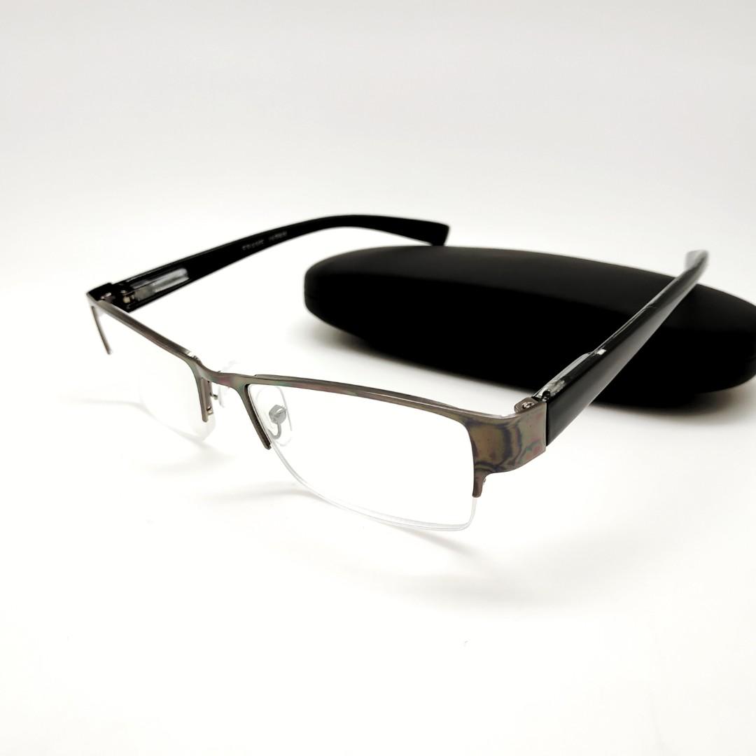 Frame kacamata original titanium gun, Fesyen Pria, Aksesoris, Kacamata ...