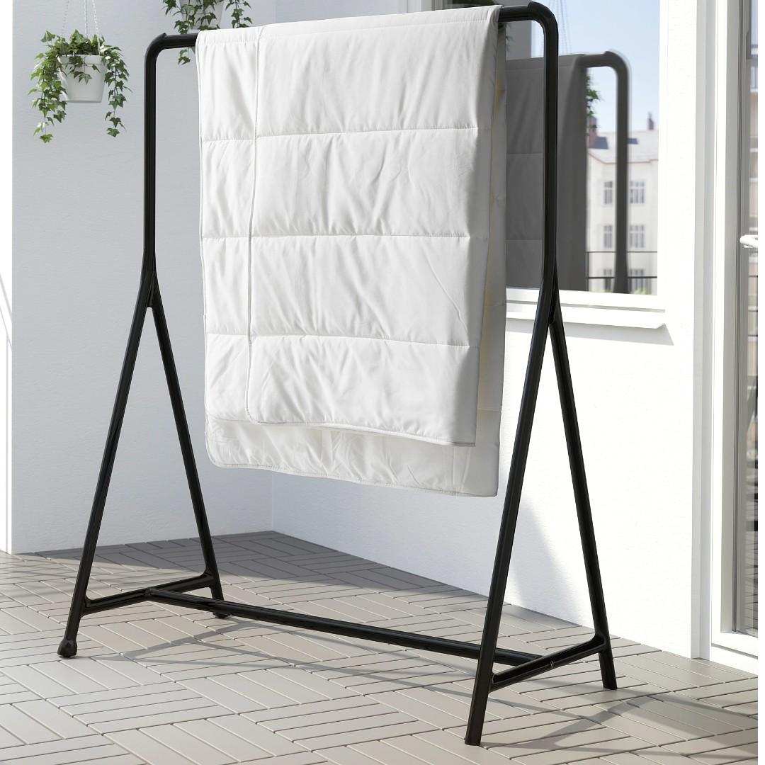 IKEA TURBO Clothes rack, black, Furniture & Home Living, Furniture ...