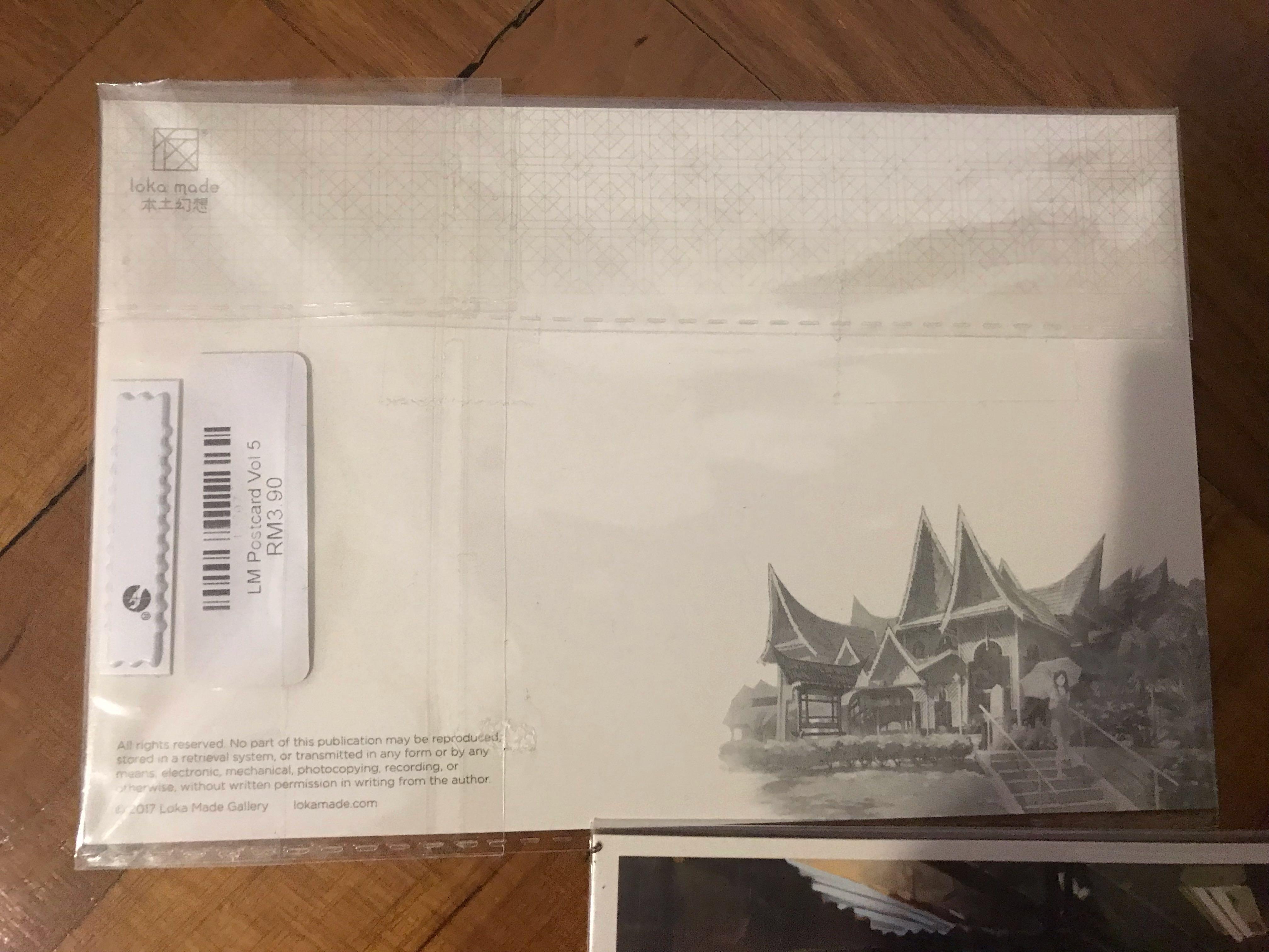 Illustrated Postcards, Hobbies & Toys, Memorabilia & Collectibles ...