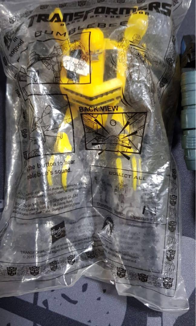 Kfc transformers optimus prime bumble bee and ironhide, Hobbies & Toys ...