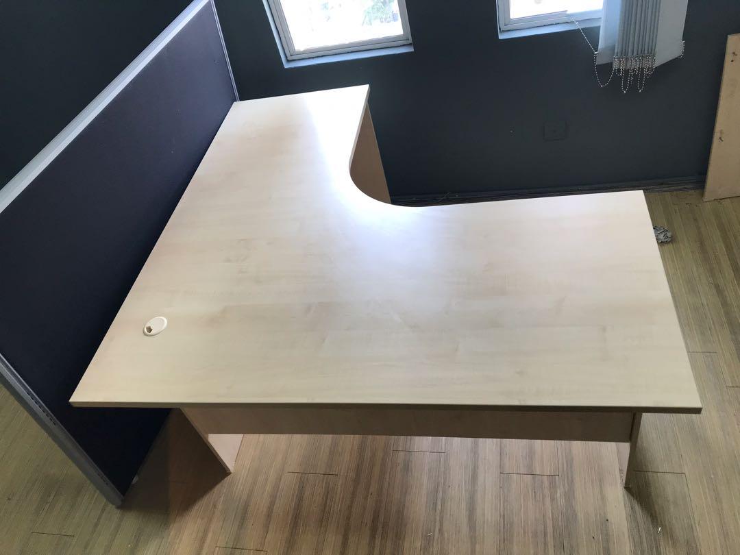 L shape Table, Furniture & Home Living, Furniture, Tables & Sets on ...