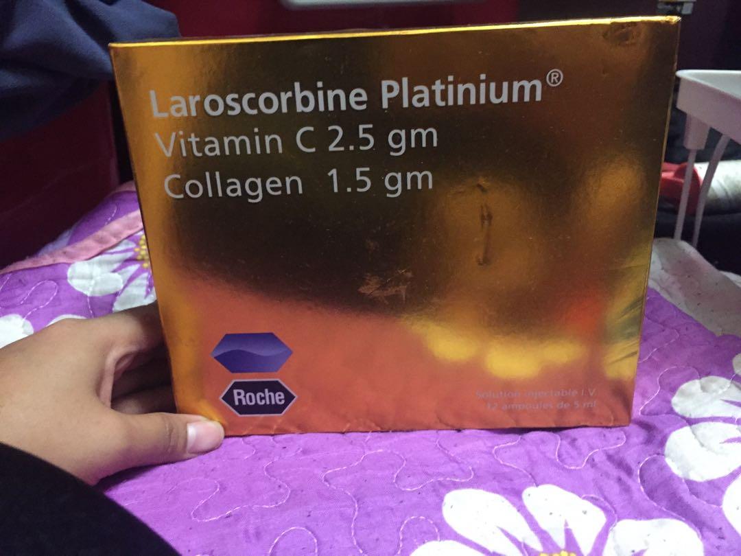 Laroscorbine platinum vitamin C collagen, Health & Nutrition, Health ...