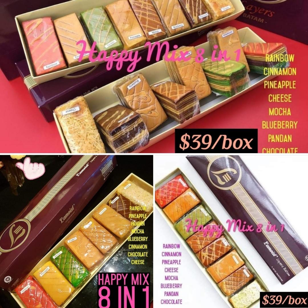 Layers Lamoist Lapis and Bika Ambon (Halal), Food & Drinks, Packaged ...