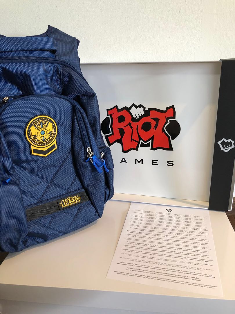 League of Legends Backpack Bag (2018), Video Gaming, Video Game ...