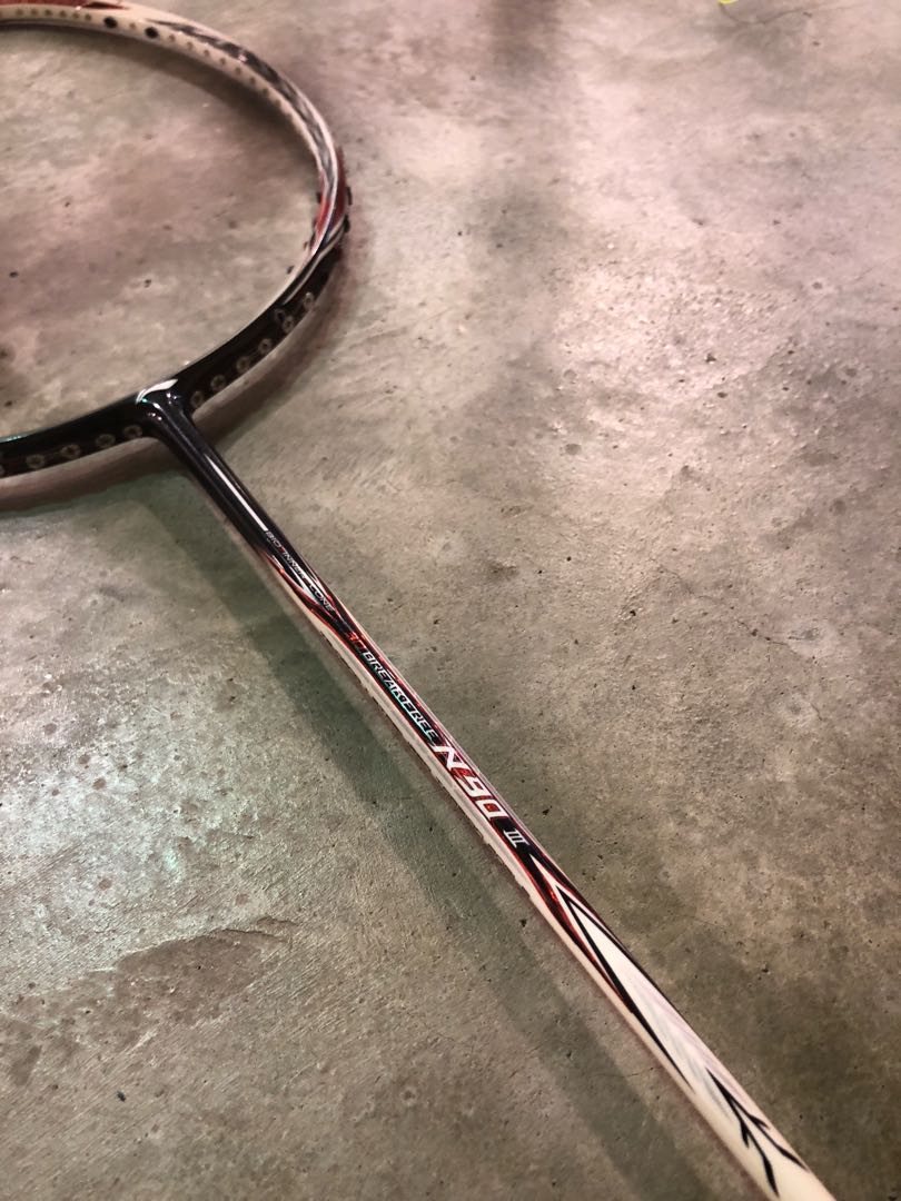 Li Ning N90 iii Badminton racket, Sports Equipment, Sports & Games ...