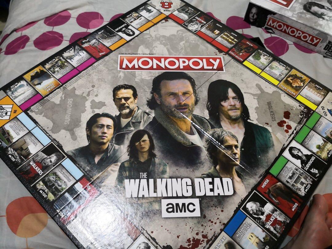Limited edition Monopoly:The Walking Dead for party,birthday, Hobbies ...