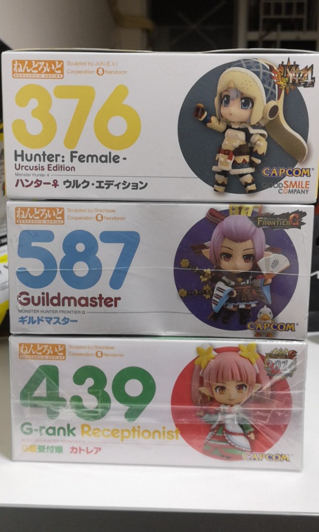Nendoroid 376, 587 & 439, Hobbies & Toys, Toys & Games on Carousell