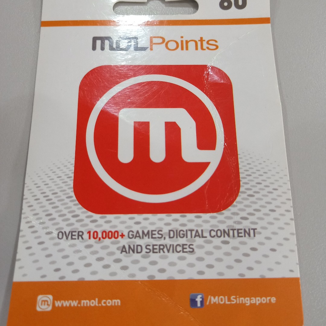 New MOL Points card, Tickets & Vouchers, Vouchers on Carousell