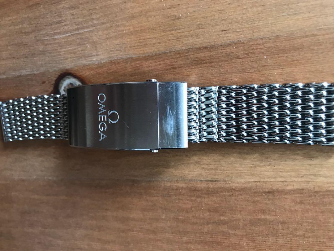 Omega Shark Mesh Bracelet , Luxury, Watches on Carousell