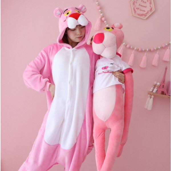 Pink Panther, Goofy, Gloomy Bear ONESIE, Women's Fashion, Dresses ...