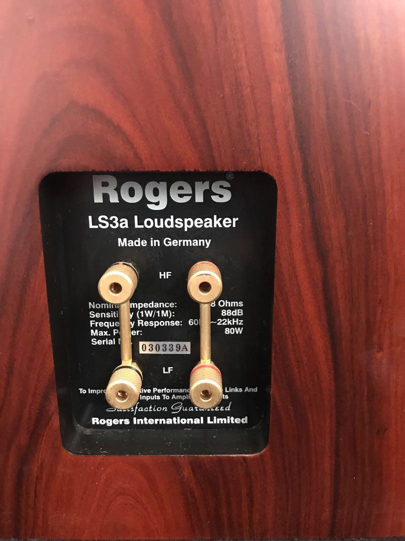 Rogers Ls3a Made in Germany, 音響器材, 音樂播放裝置 MP3及CD Player - Carousell