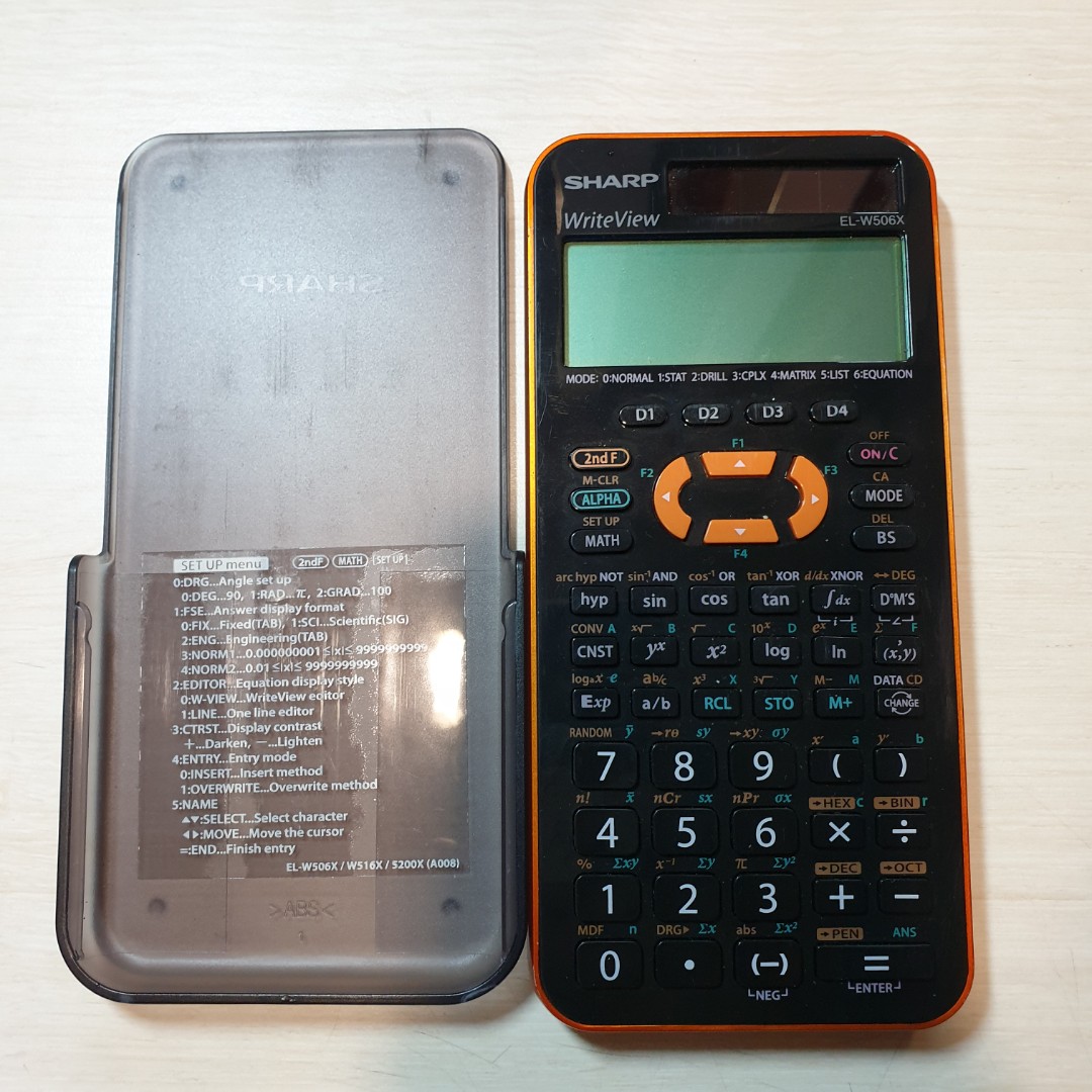 Sharp Scientific Calculator, Computers & Tech, Office & Business Technology on Carousell