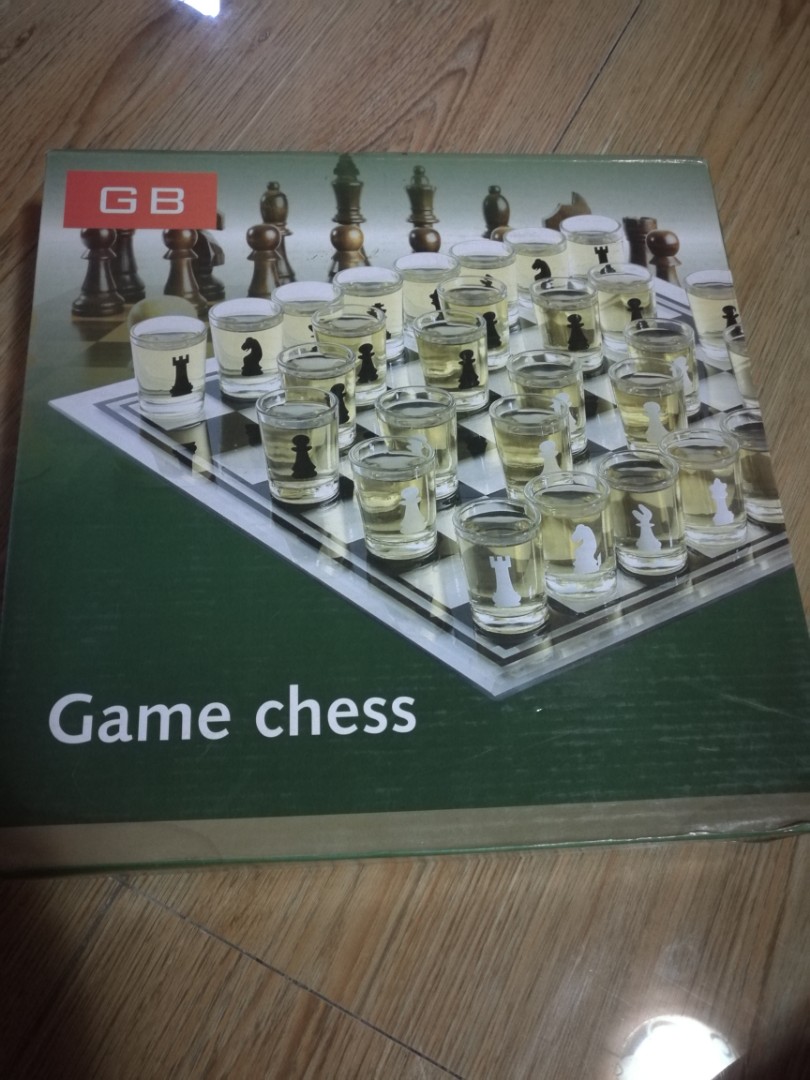 Shot Glass - Chess Board Game, Hobbies & Toys, Toys & Games on Carousell