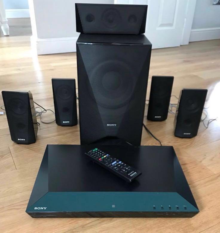 Sony BDV-E3100 3D Blu-ray Home Theater with Wi-Fi speaker i, Audio ...