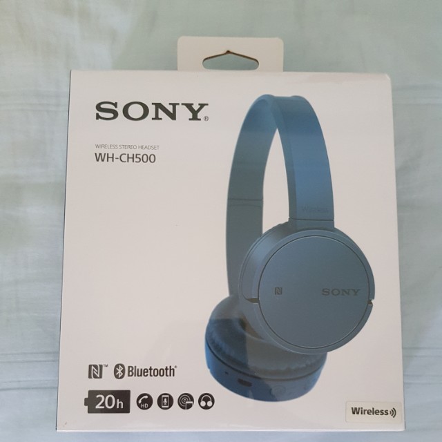 Sony WH-CH500 blue, Audio, Headphones & Headsets on Carousell