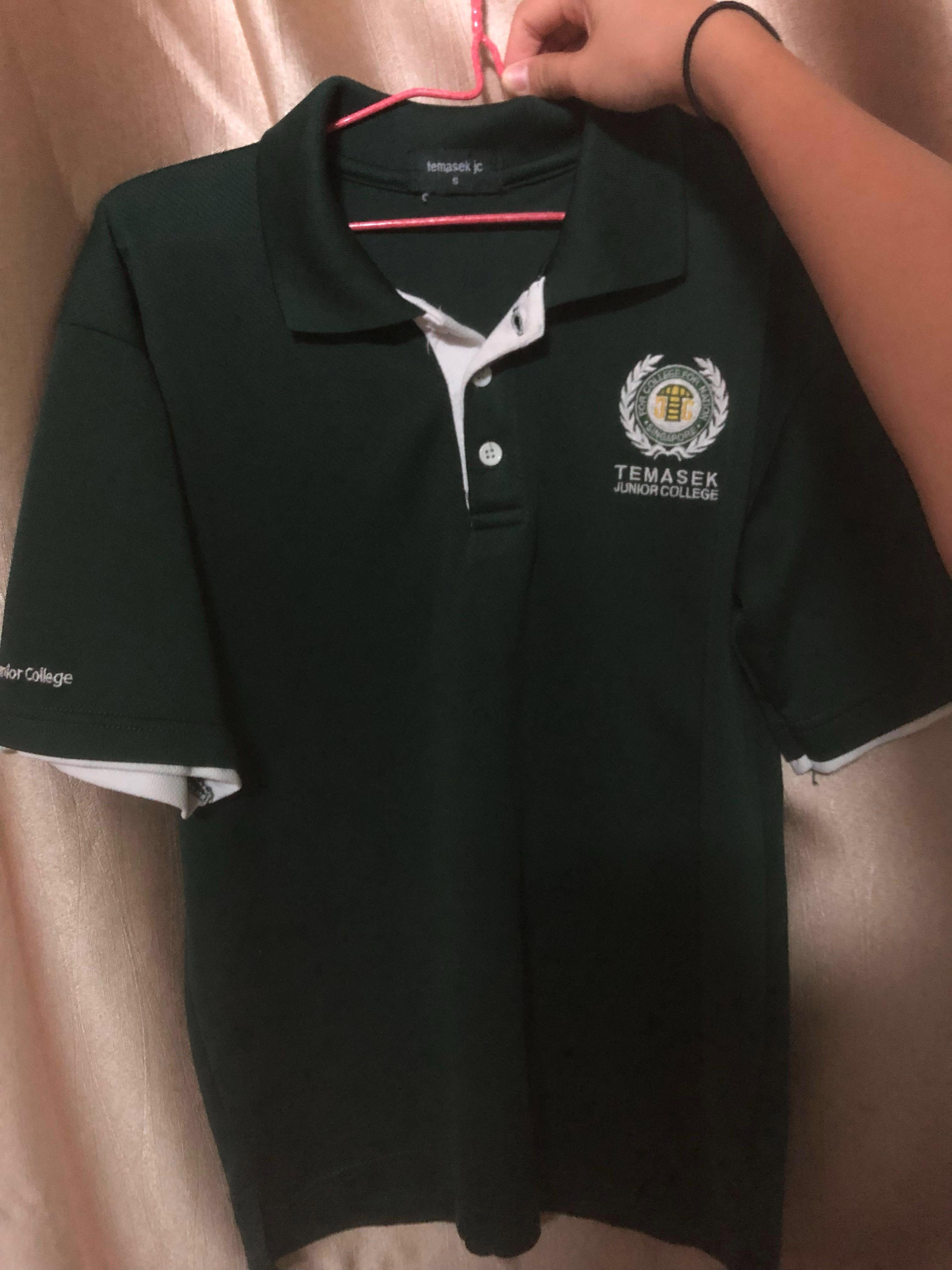 Temasek JC uniform (Lower IP Polo Tee), Luxury, Apparel on Carousell