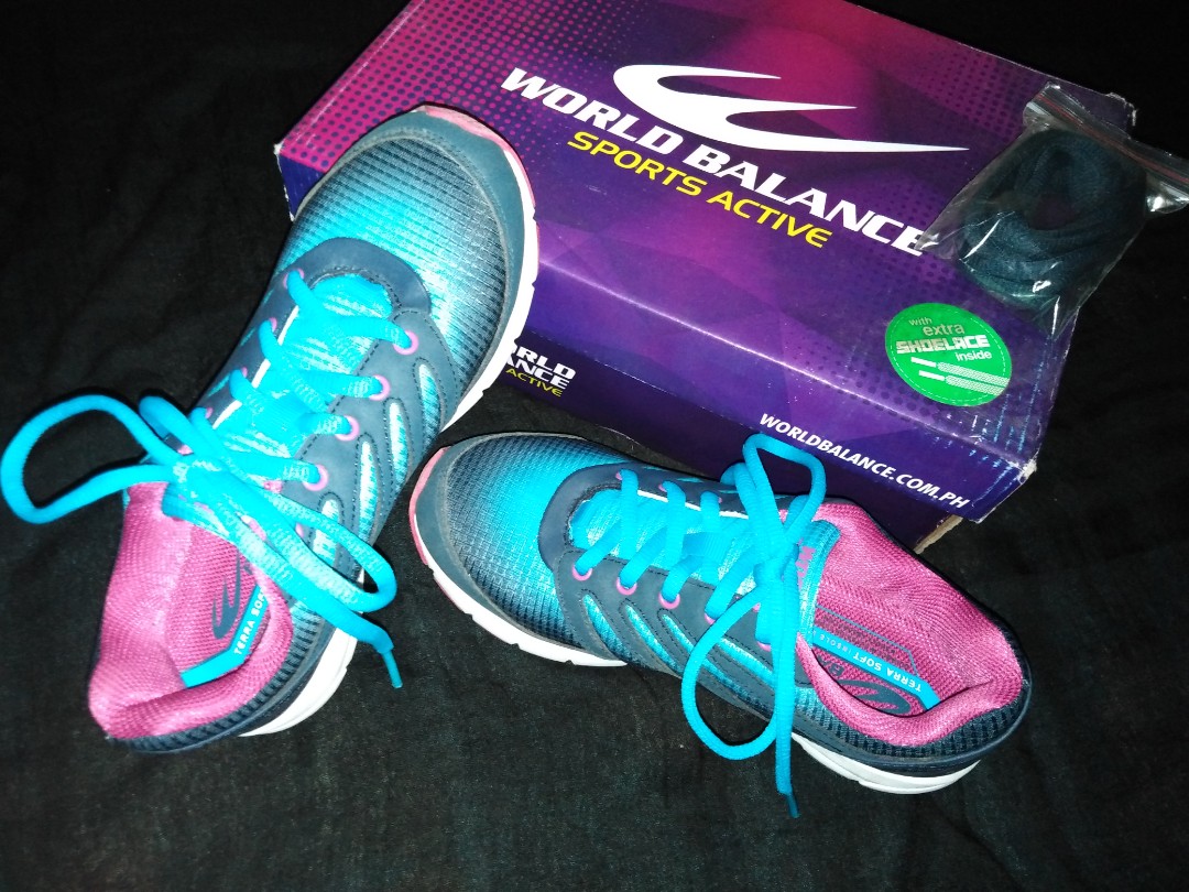 World Balance rubber shoes (used one time only), Women's Fashion ...