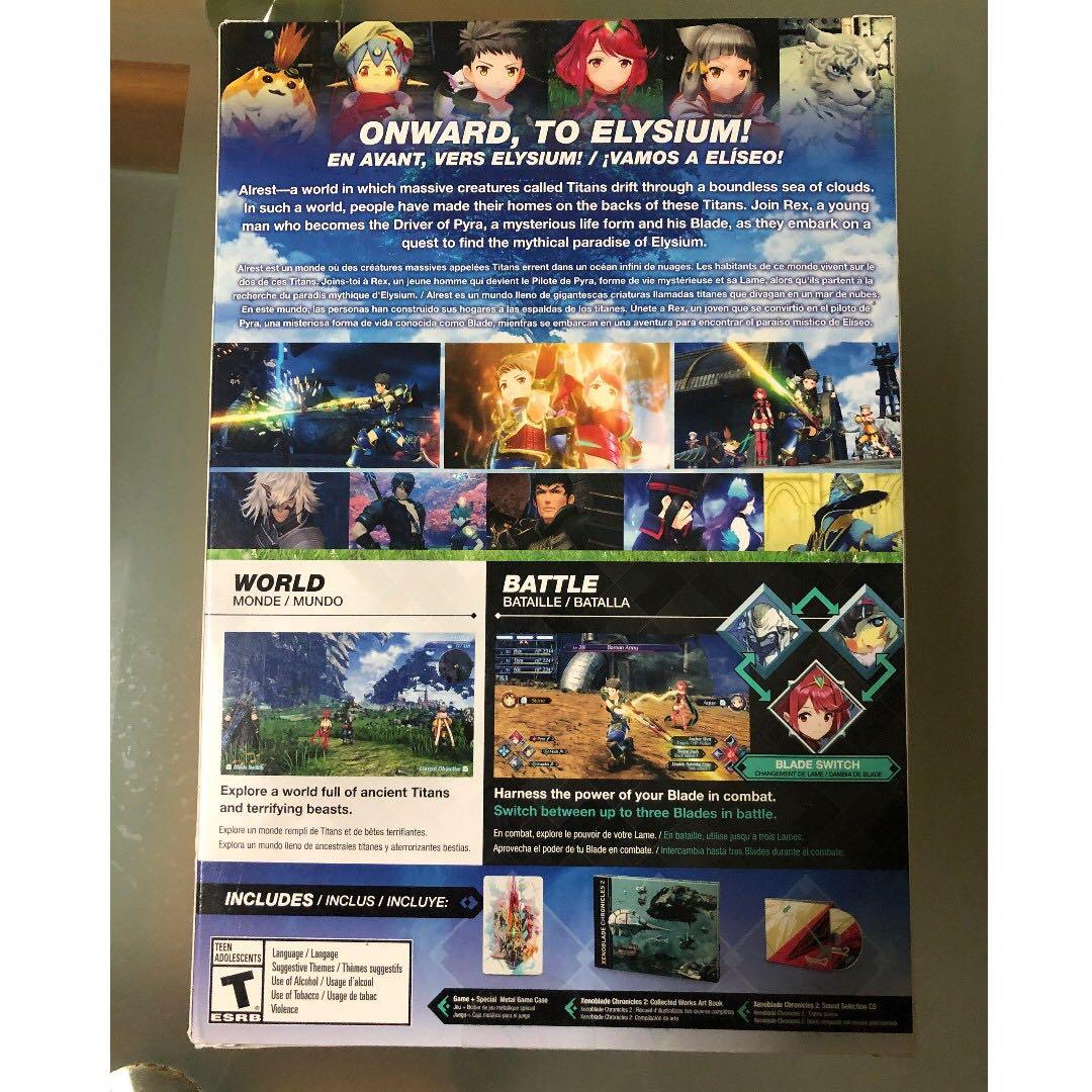 Xenoblade Chronicles 2 Special Edition - Nintendo Switch, Video Gaming ...