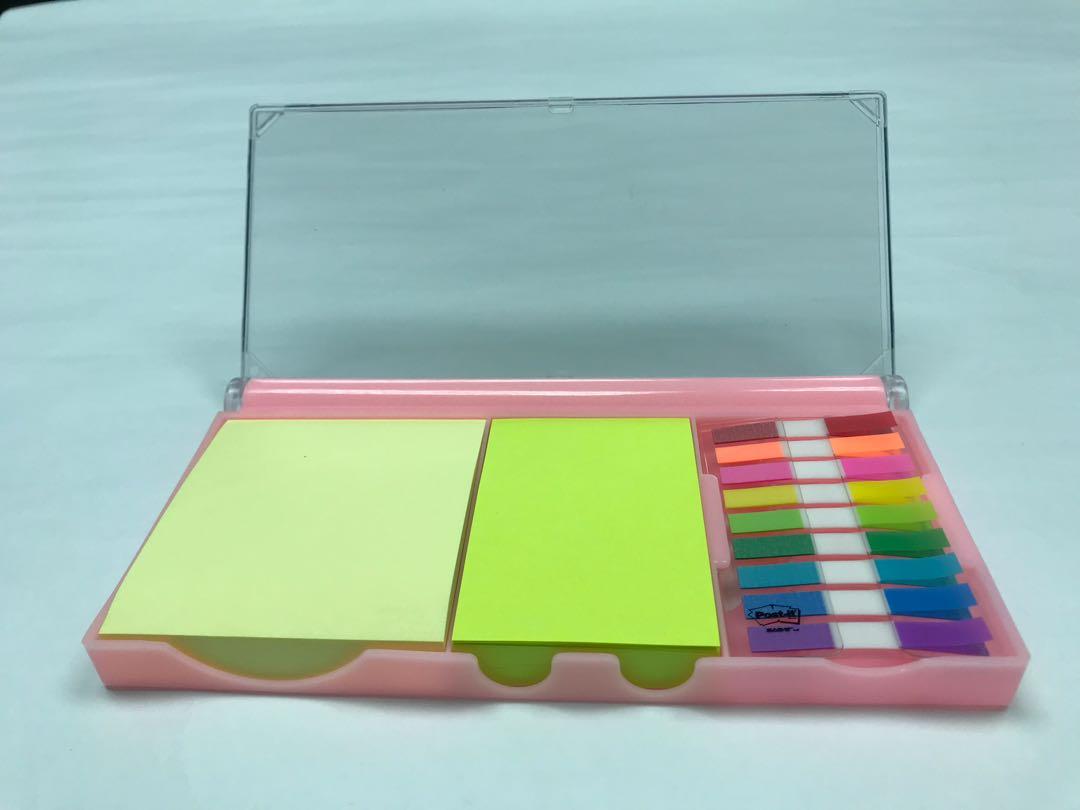 3M Post-it Notes with Tape flags, Books & Stationery, Stationery on ...