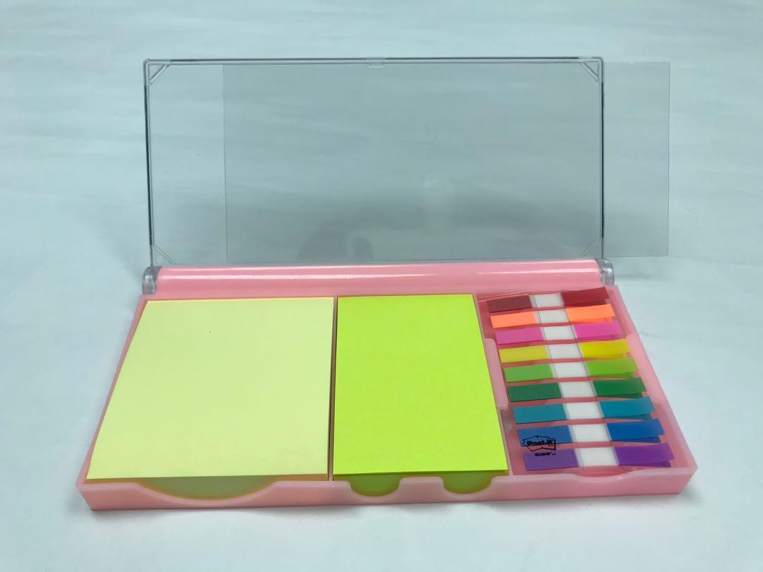 3M Post-it Notes with Tape flags, Books & Stationery, Stationery on ...