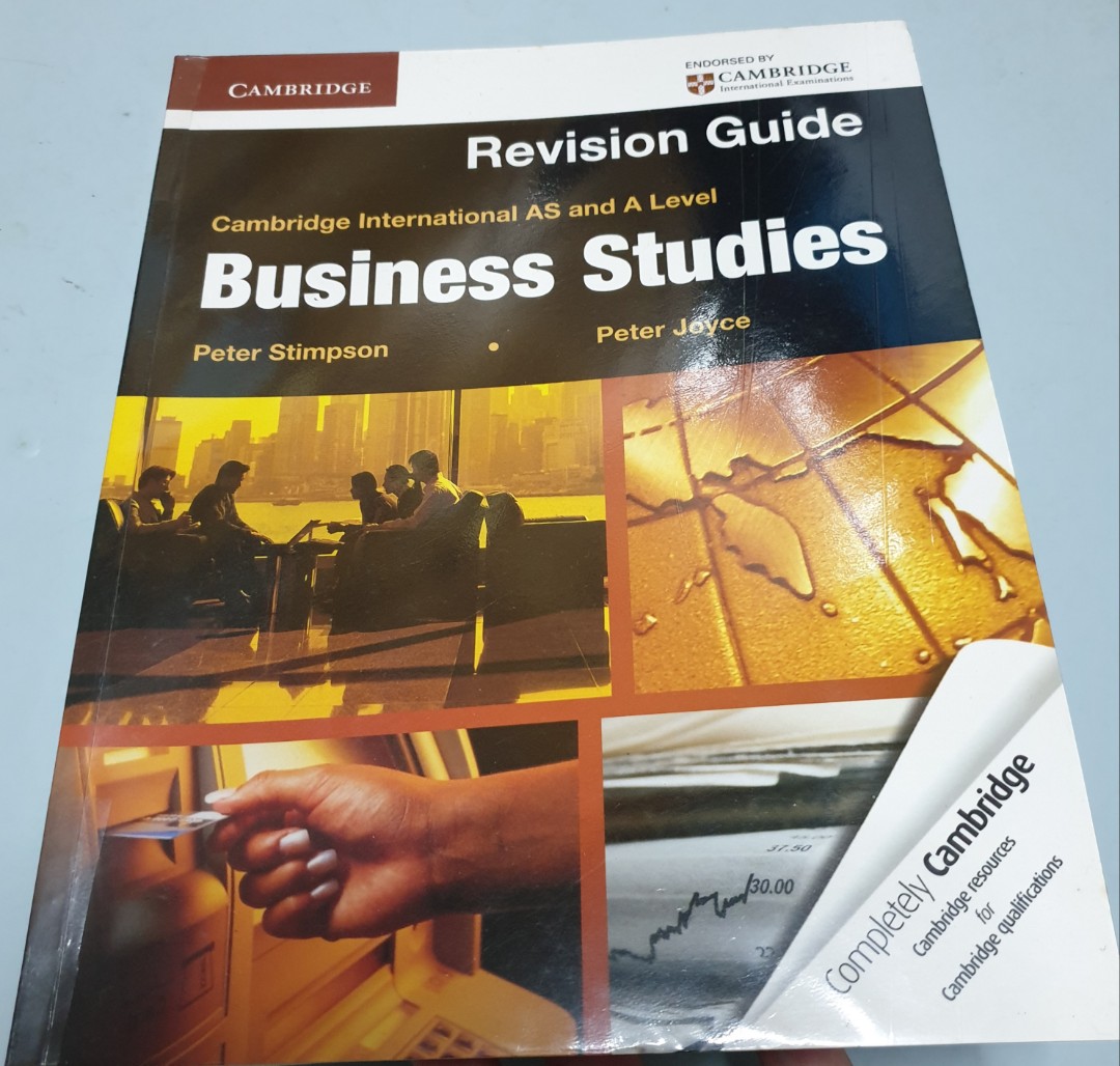 A Level Business Studies, Hobbies & Toys, Books & Magazines, Assessment ...