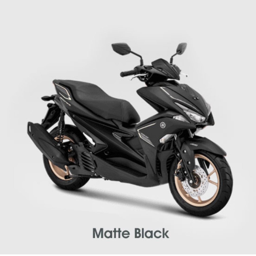 YAMAHA AEROX 155 MATTE BLACK 2020, Motorcycles, Motorcycles for Sale ...