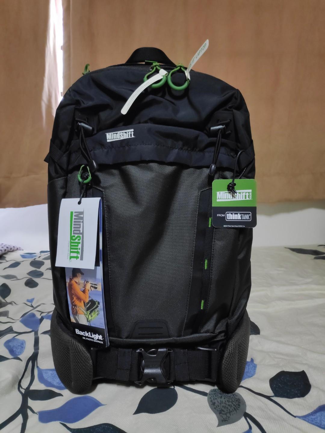 Brand new Mindshift backlight 26L adventure backpack, Photography ...