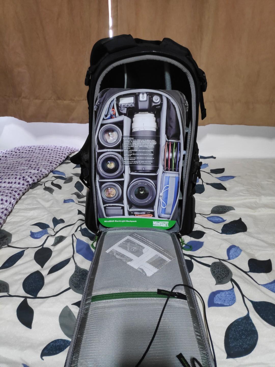 Brand new Mindshift backlight 26L adventure backpack, Photography ...