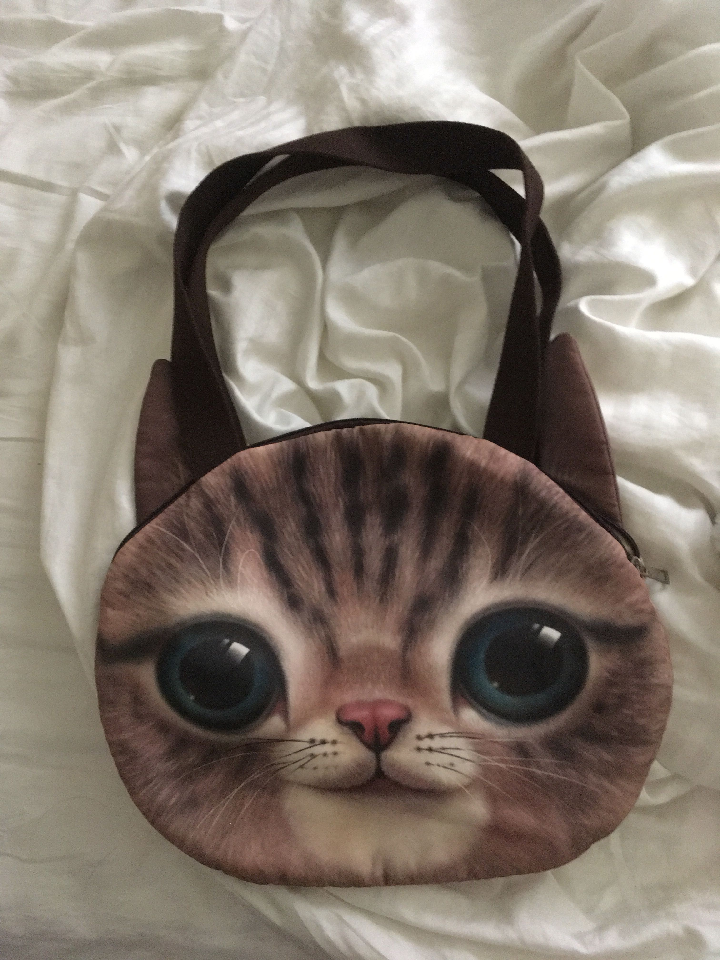 Cute cat/kitten bag, Women's Fashion, Bags & Wallets, Shoulder Bags on ...