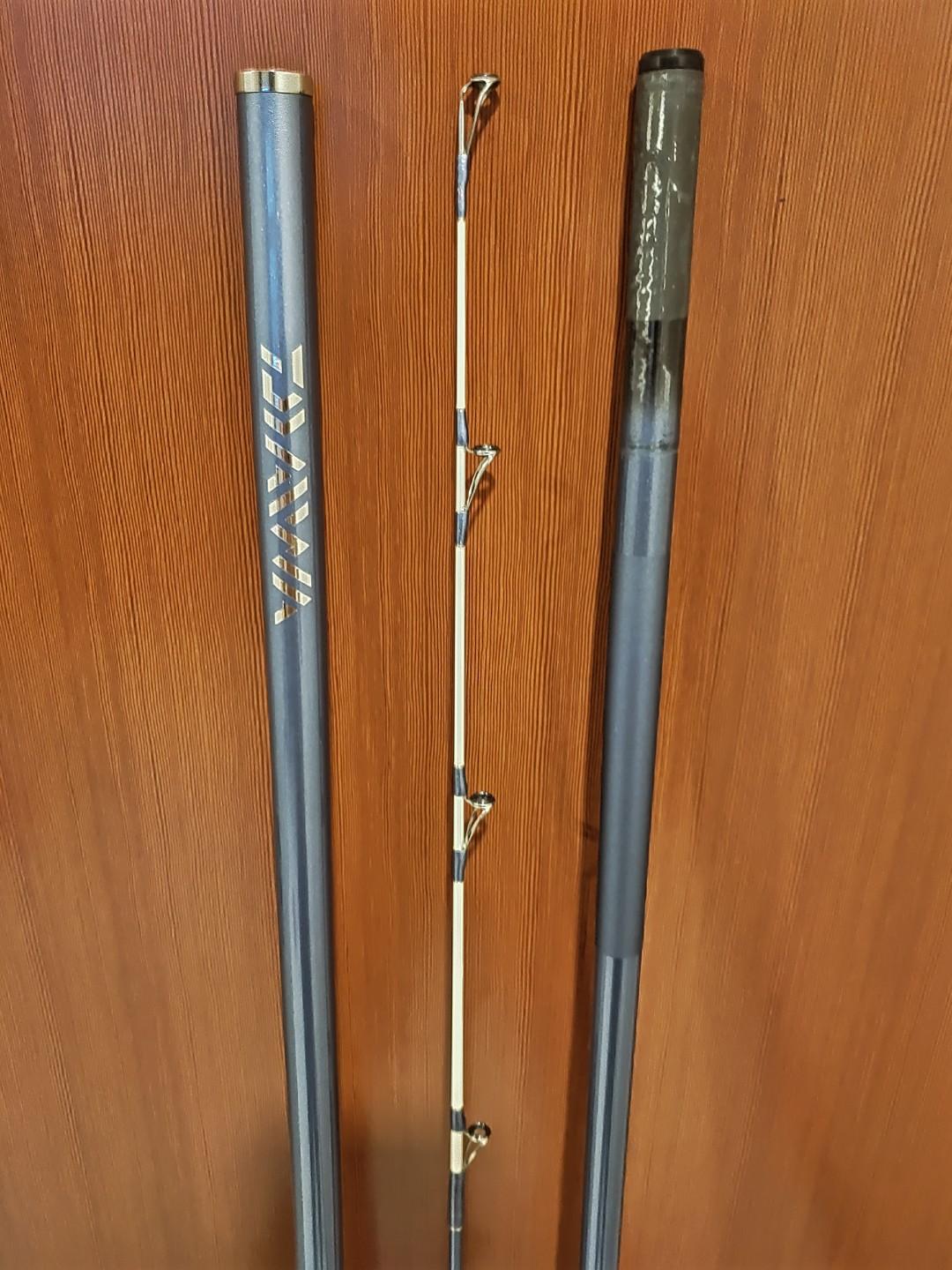 DAIWA SKYCASTER II 33 425 AEH 3PCS SURFCASTING ROD, Sports Equipment ...