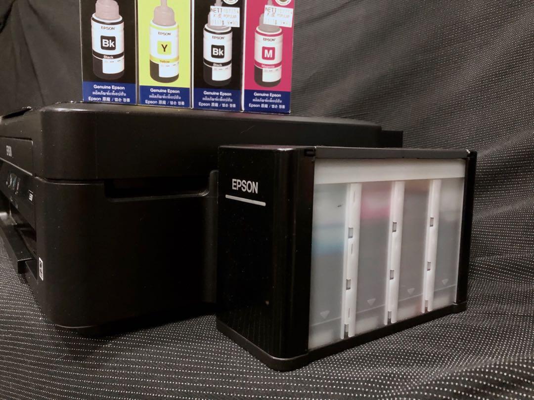 Epson L360 colour printer (with new ink refills), Computers & Tech ...