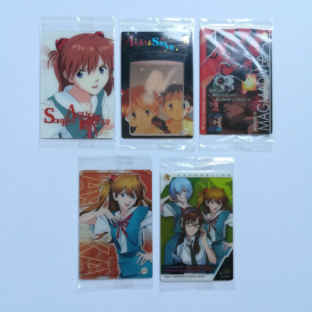 Evangelion - Asuka - Character Card / Wafer Card, Hobbies & Toys ...