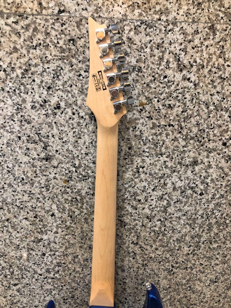 Ibanez GRX40-BMB Electric Guitar, Beam Blue, Hobbies & Toys, Music ...